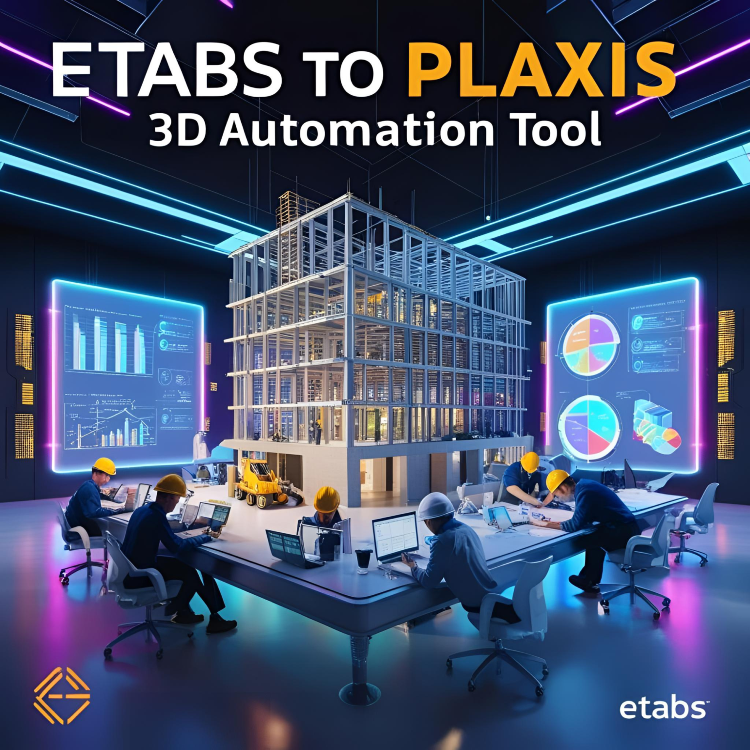 ETABS to PLAXIS 3D Automation Tool - stiffnessmatrix.com